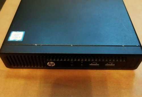 Неттоп HP 260 G2 DM Core i3-6100U mini Не рабочий