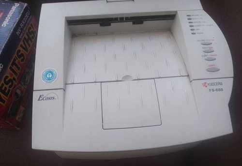 Принтер лазерный kyocera FS-680