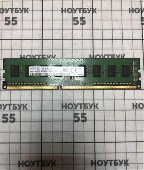 Оперативная память Samsung 4 гб DDR3 1600 мгц dimm