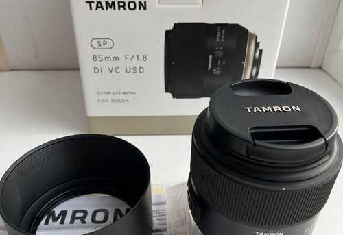 Tamron SP 85 mm F1.8 VC для Nikon, новый
