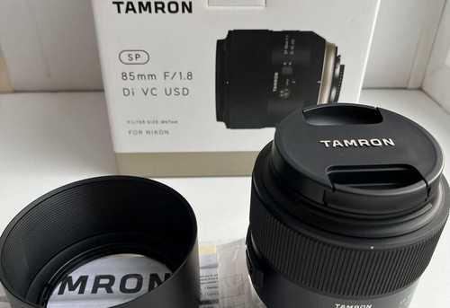 Tamron SP 85 mm F1.8 VC для Nikon, новый