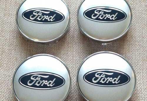Колпачки заглушки на литые диски Ford, Форд 60мм