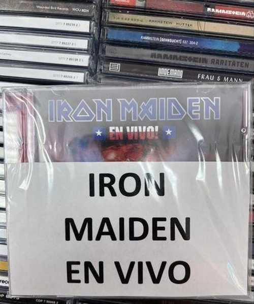 Музыкальные cd диски Iron Maiden En vivo