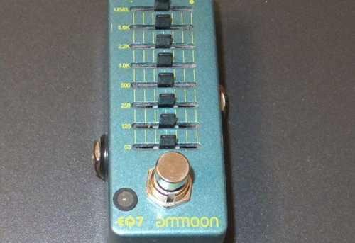 Ammoon EQ7 педаль эквалайзер для электрогитары