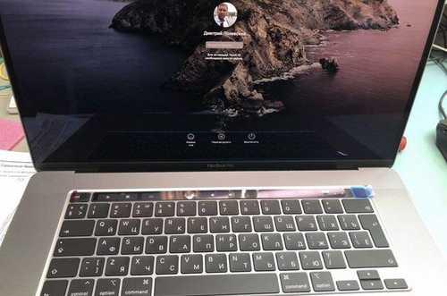 Топкейс Клавиатура Macbook Pro 15 2016 2017 A1707