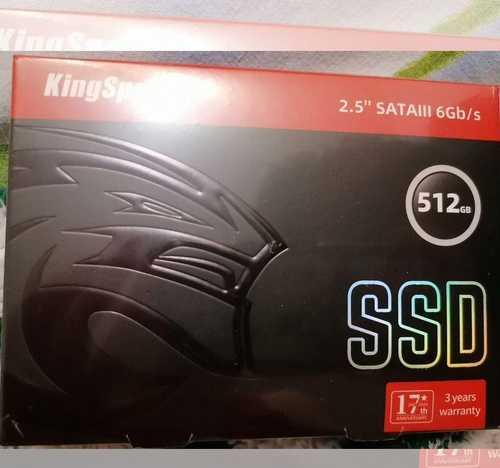 KingSpec 512 гб Внутр. SSD-диск P3-512 (P3-512)