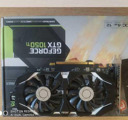 Видеокарта MSI gtx 1050 Ti