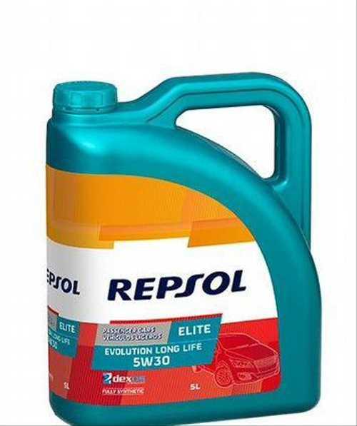 Масло моторное repsol elite evolution long life 5W