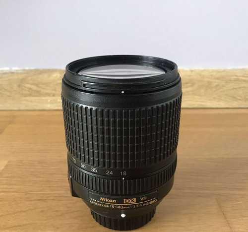 Nikon AFS 18-140mm f3.5-5.6G VR