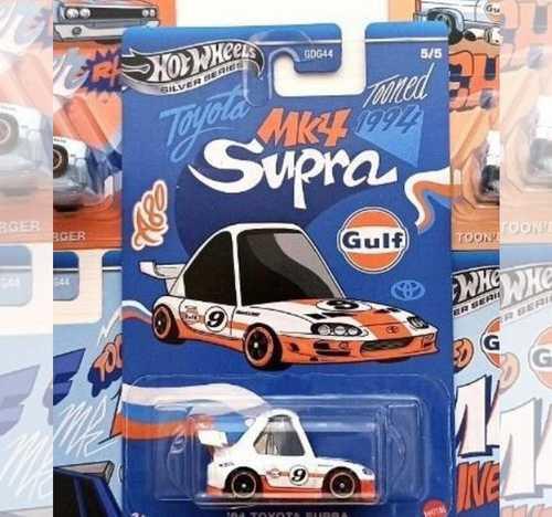 Hot wheels 94 Toyota Supra gulf