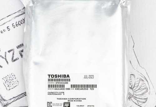Жесткий диск Toshiba 2TB