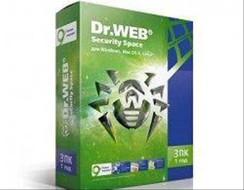 По DR.Web Security Space 3 пк/1 год (BHW-B-12M-3-A