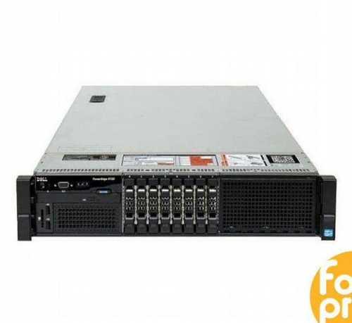 Сервер dell R720 8SFF 2xE5-2696v2 160GB, H710