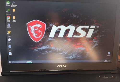 Игровой Ноутбук MSI GE62 6QC