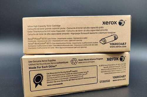 Тонер-катридж Xerox 106R03487