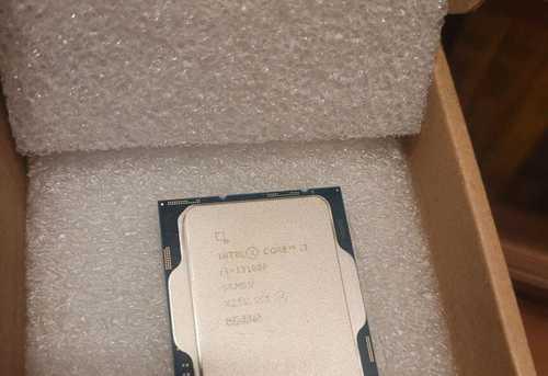 Процессор intel core i3 13100f новый