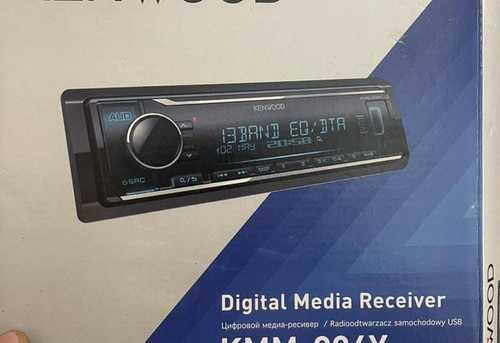 Процессорная магнитола kenwood kmm 304y