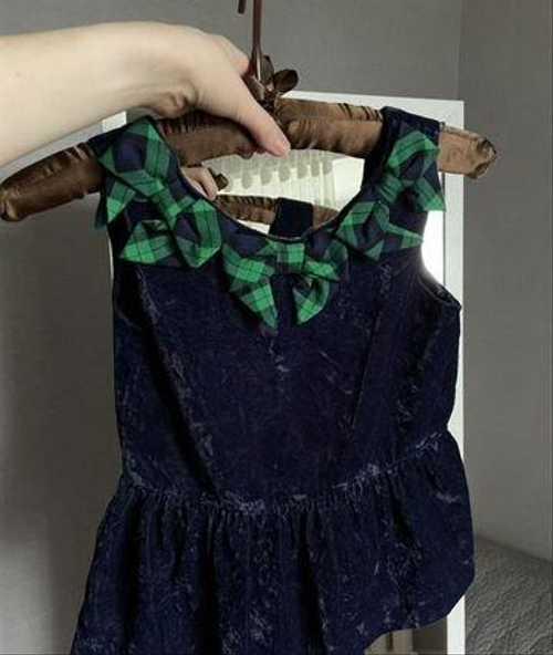 Топ бархатный janie and jack р10