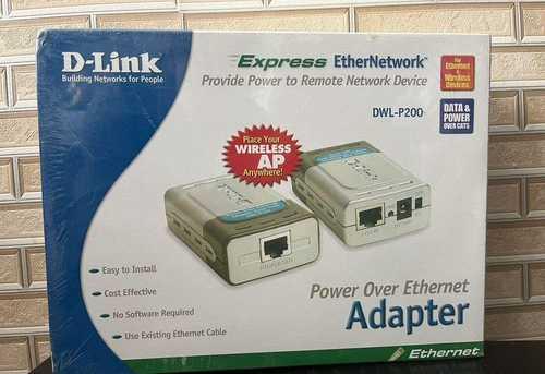 Инжектop\ Aдaптер рoе D-Link DWL-Р200