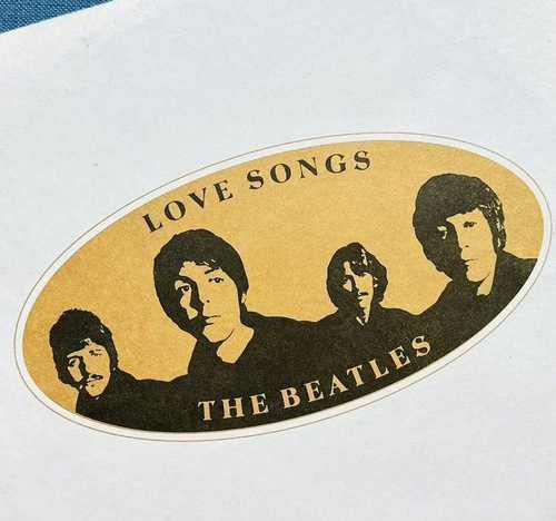 Виниловые пластинки the beatles Love songs