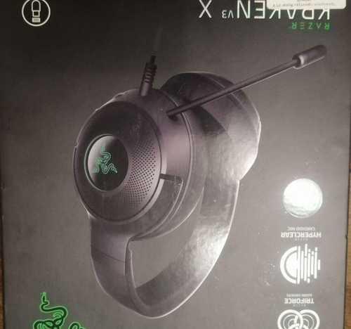 Игровые наушники razer kraken V3 x