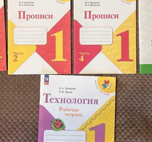 Рабочие тетради 1 класс