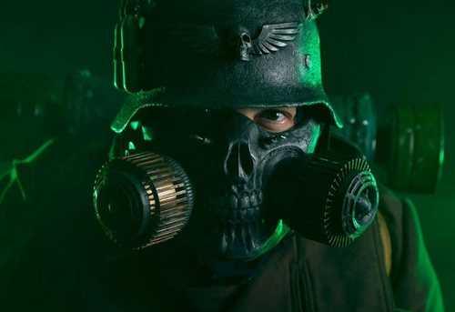 Шлем маска "Krieg is dead"