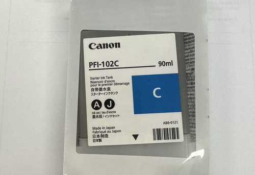 Картридж для струйного принтера Canon PFI-102C