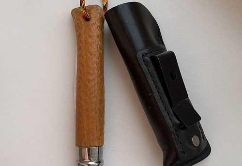 Нож Opinel 12 плюс чехол на ремень