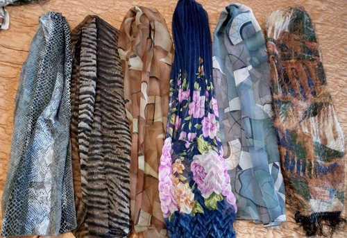 Женские шарфы и платки