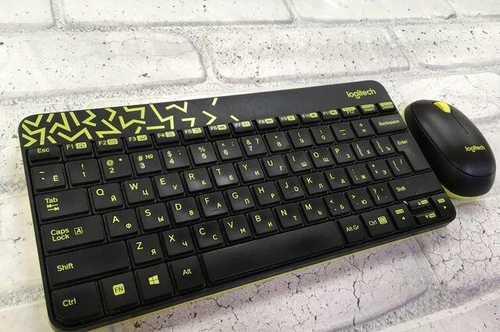Комплект клавиатура + мышь Logitech MK240 Nano