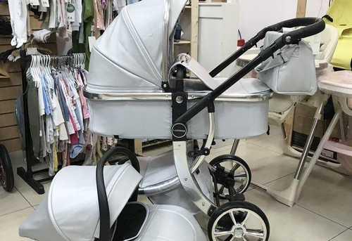 Коляска 2в1,3в1 Luxmom 608 эко кожа