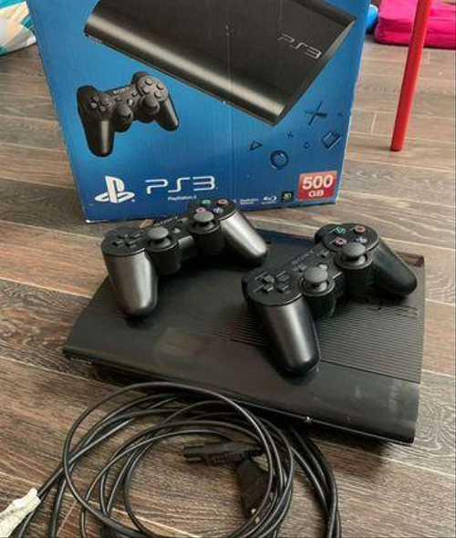 Sony Playstation 3 500гб (прошита, обслужена)
