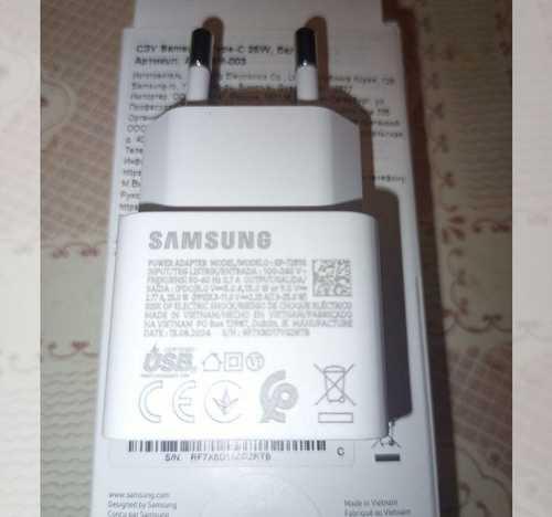 Зарядное устройство samsung 25w провода Type-C