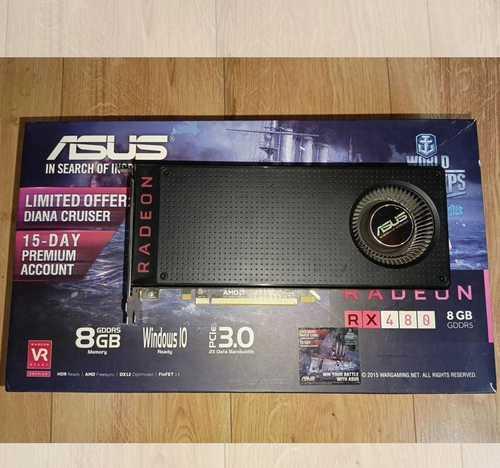 Видеокарта RX 480 8Gb