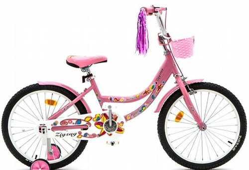 Велосипед zigzag 20" Foris розовый (2024)
