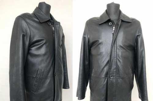 Куртка мужская нат.кожа на подкладке р.50 /11151