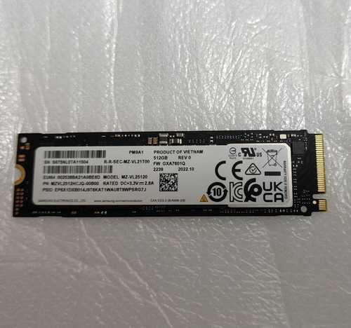 Новый SSD M2 samsung 980 PRO OEM