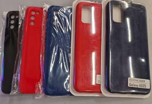 Чехол Silicone Cover Slim для Samsung a02s/a02