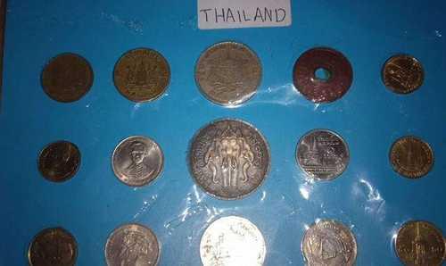 Коллекционные монеты из таиланда
