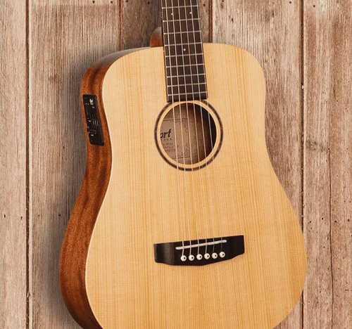 Электроакустическая гитара Cort Earth-Mini-E-ADK Dreadnought 3/4 Open Pore Natural