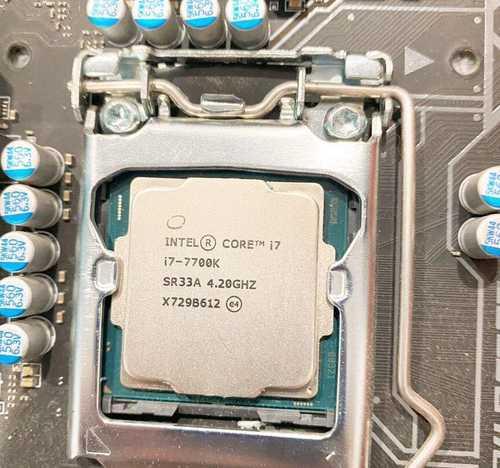 Процессор intel core i7 7700k lga1151