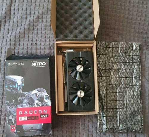 Видеокарта RX 480 Saphire Nitro+