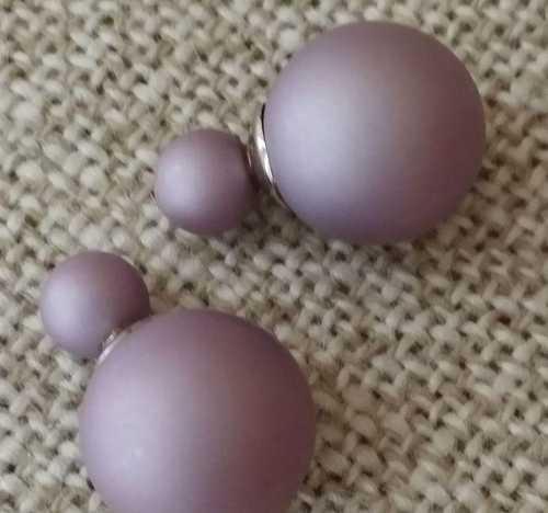 Серьги гвоздики бижутерии dior