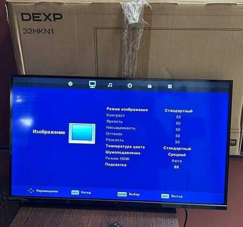 Телевизор dexp 32hkn1