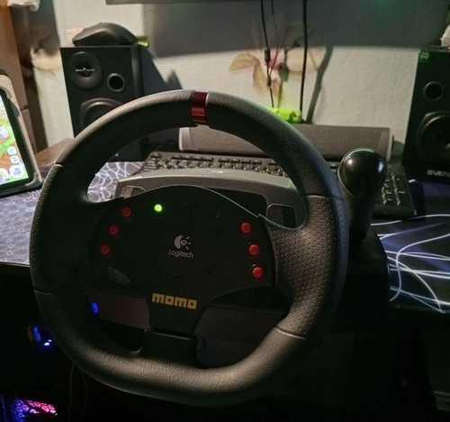 Руль logitech