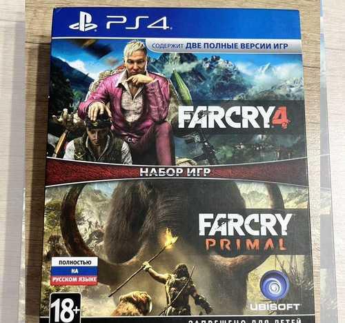 Набор игр Far cry 4 Far cry primal ps4