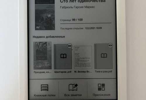 Электронная книга Sony Reader PRS-T2