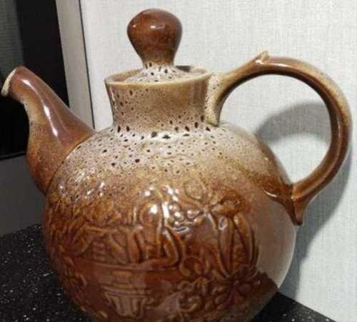 Большой керамический чайник СССР
