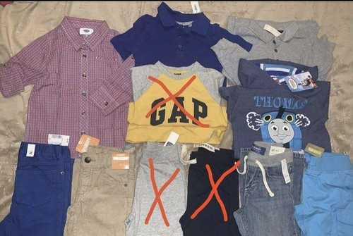 Новые вещи gap old navy gymboree 4 - 5 лет